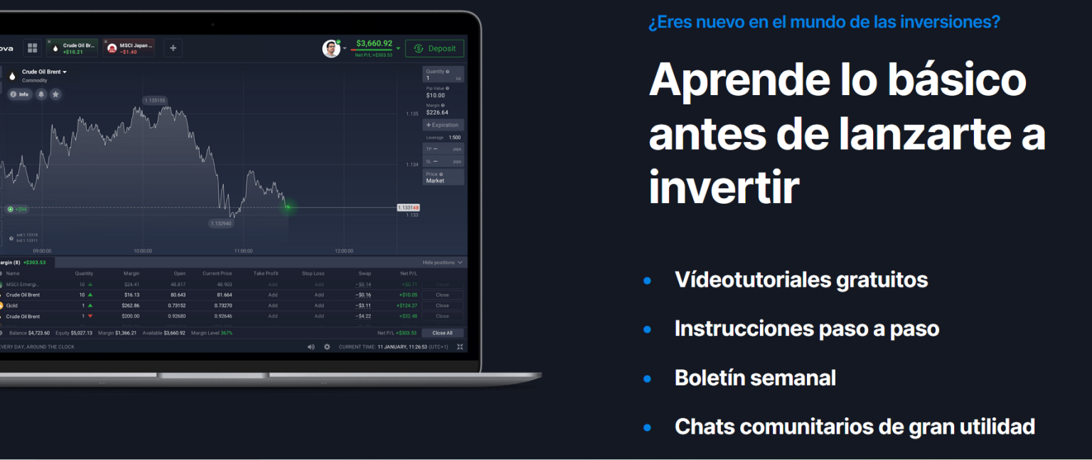 Exnova - Analizamos el bróker - Opiniones 2025 - ¿Es legal?